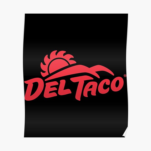 "del taco restaurant logo" Poster for Sale by ThiagoSl | Redbubble