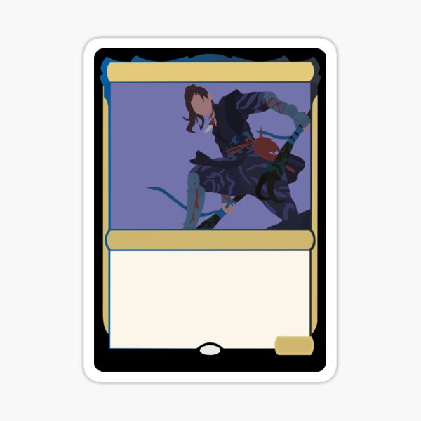 "Minimalist Yuriko Card" Sticker for Sale by PeeIsland | Redbubble