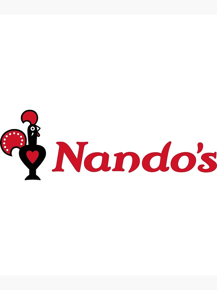 "nando's restaurant logo" Poster for Sale by ThiagoSl | Redbubble