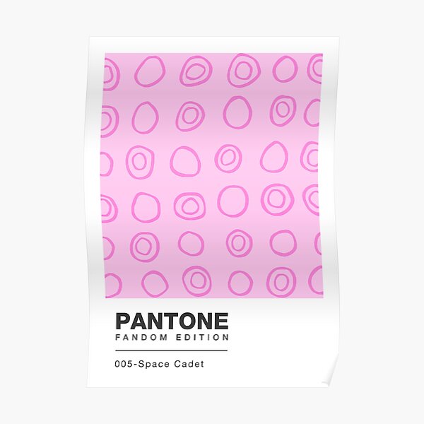"Pantone Color - Space Cadet" Poster for Sale by AllisonDawn15 | Redbubble