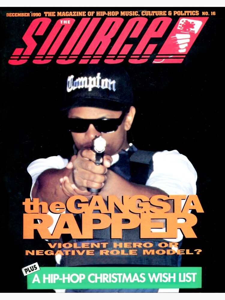 "Gangsta Rapper " Poster for Sale by lanisyabailey | Redbubble