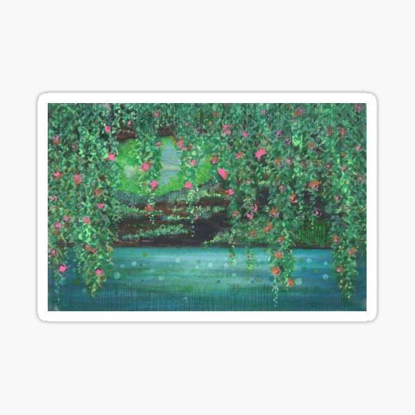 "Neon Lagoon" Sticker for Sale by ikineth | Redbubble