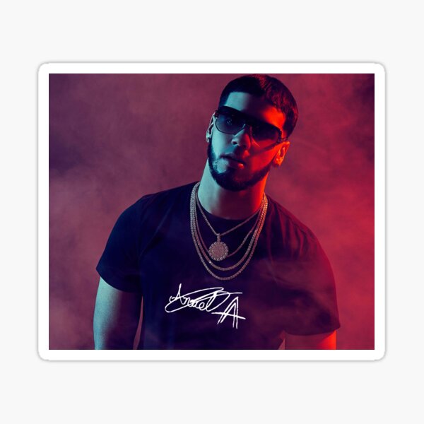 "AA Anuel" Sticker for Sale by JoelWilson12 | Redbubble