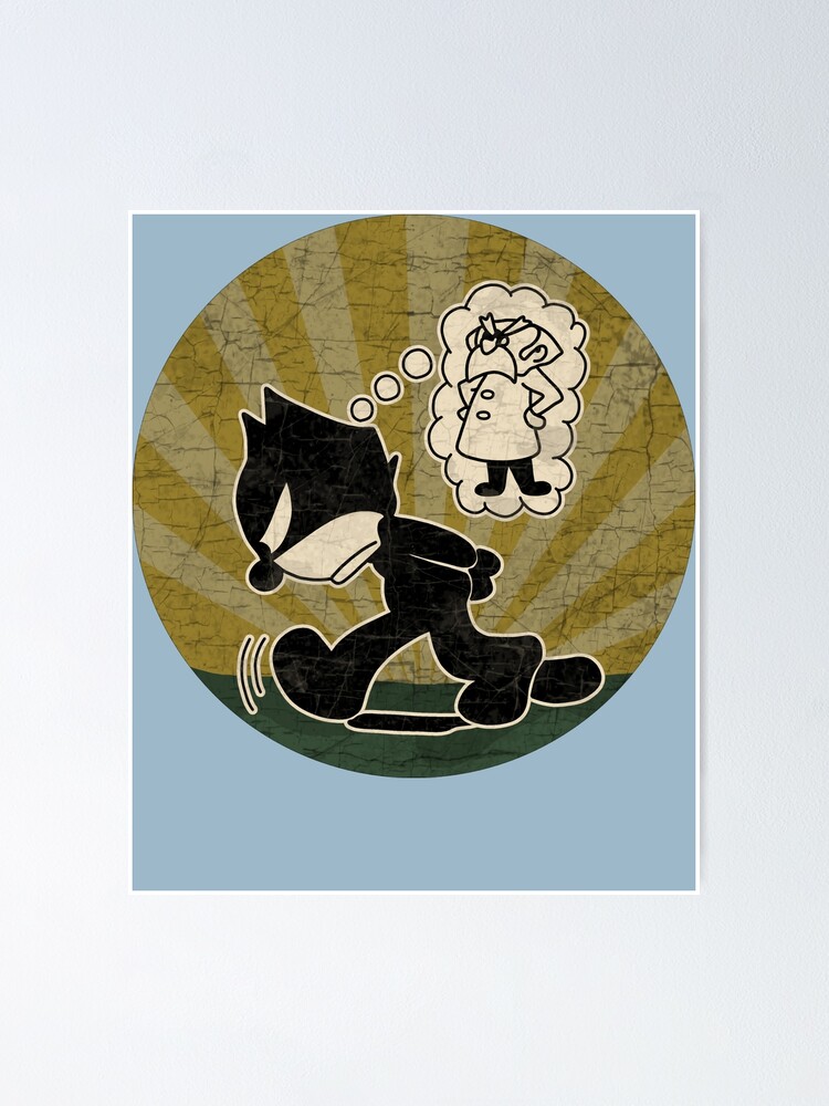 "April Maze Into Space Felix The Cat Classic Fans" Poster for Sale by ...