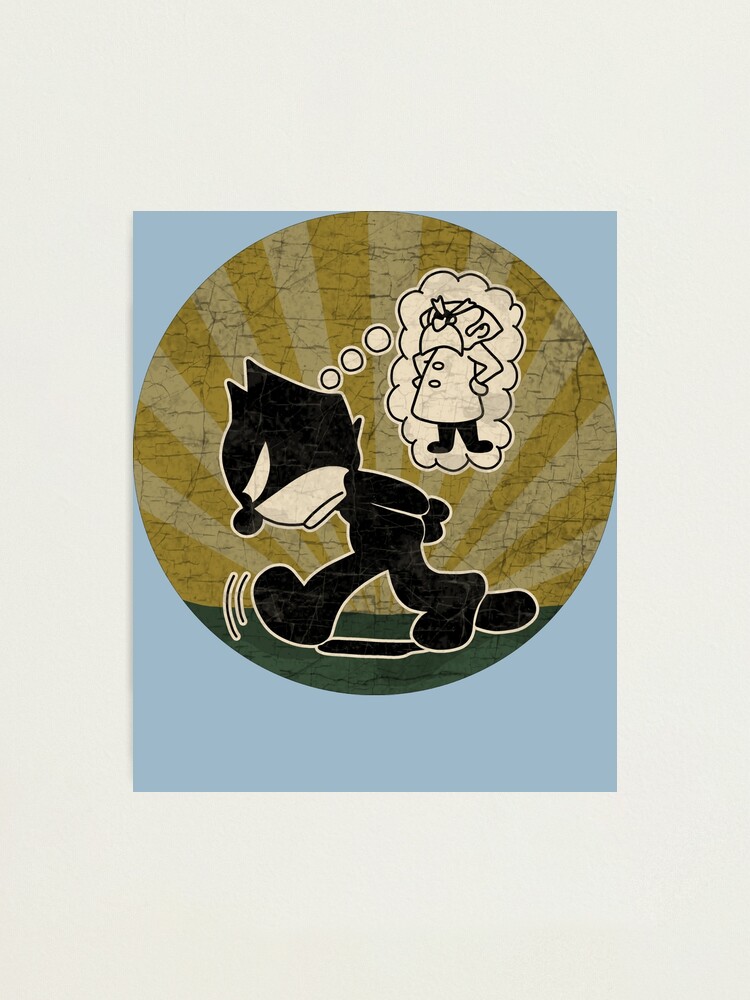 "April Maze Into Space Felix The Cat Classic Fans" Photographic Print ...