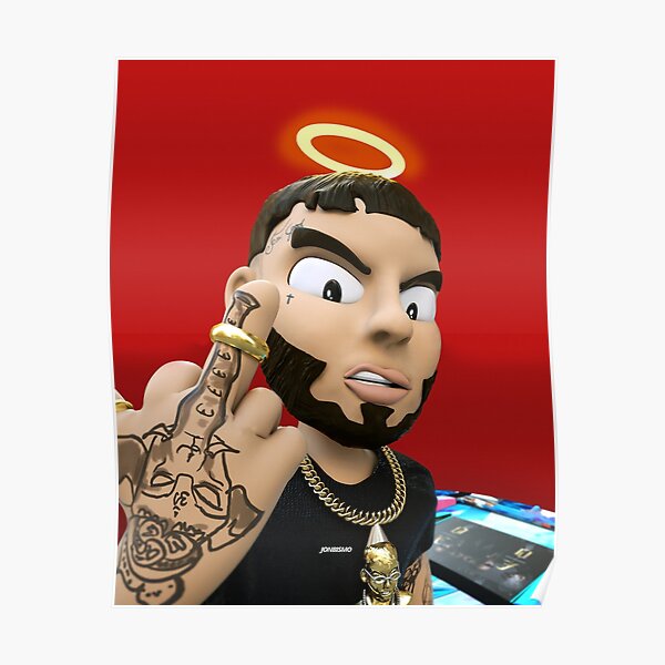"AA Cartoon" Poster for Sale by JoelWilson12 | Redbubble