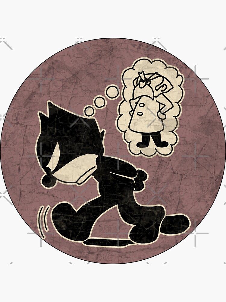 "April Maze Into Space Felix The Cat Cool" Sticker for Sale by ...