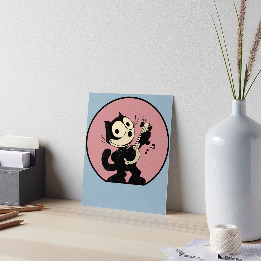 "April Maze Into Space Felix The Cat Graphic For Fans" Art Board Print ...