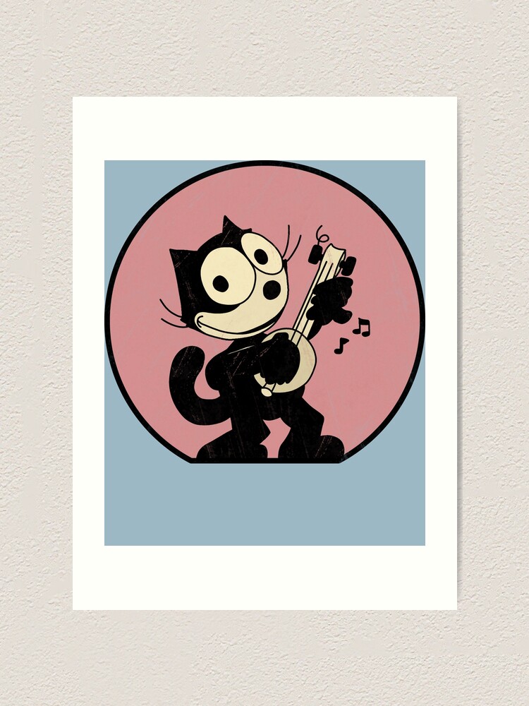 "April Maze Into Space Felix The Cat Graphic For Fans" Art Print for ...