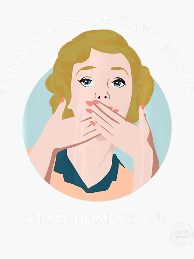 "Retro Narcotics Anonymous Humor Na 12 Step Recovery" Sticker for Sale ...