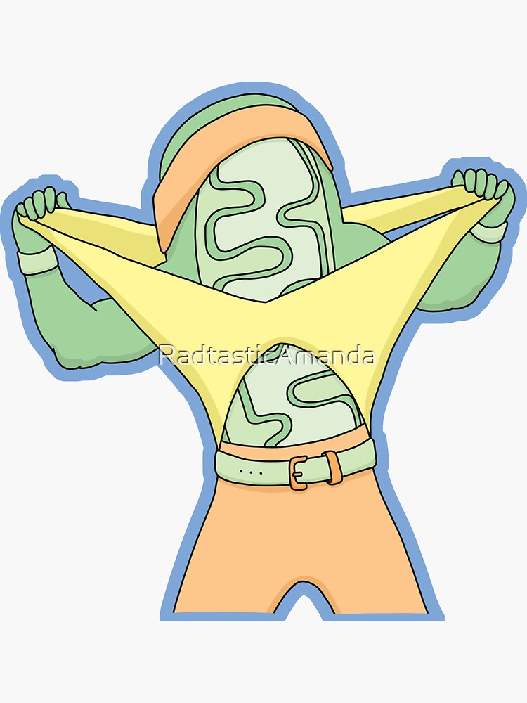 "Powerhouse" Sticker for Sale by RadtasticAmanda | Redbubble