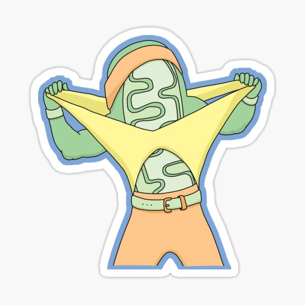 "Powerhouse" Sticker for Sale by RadtasticAmanda | Redbubble