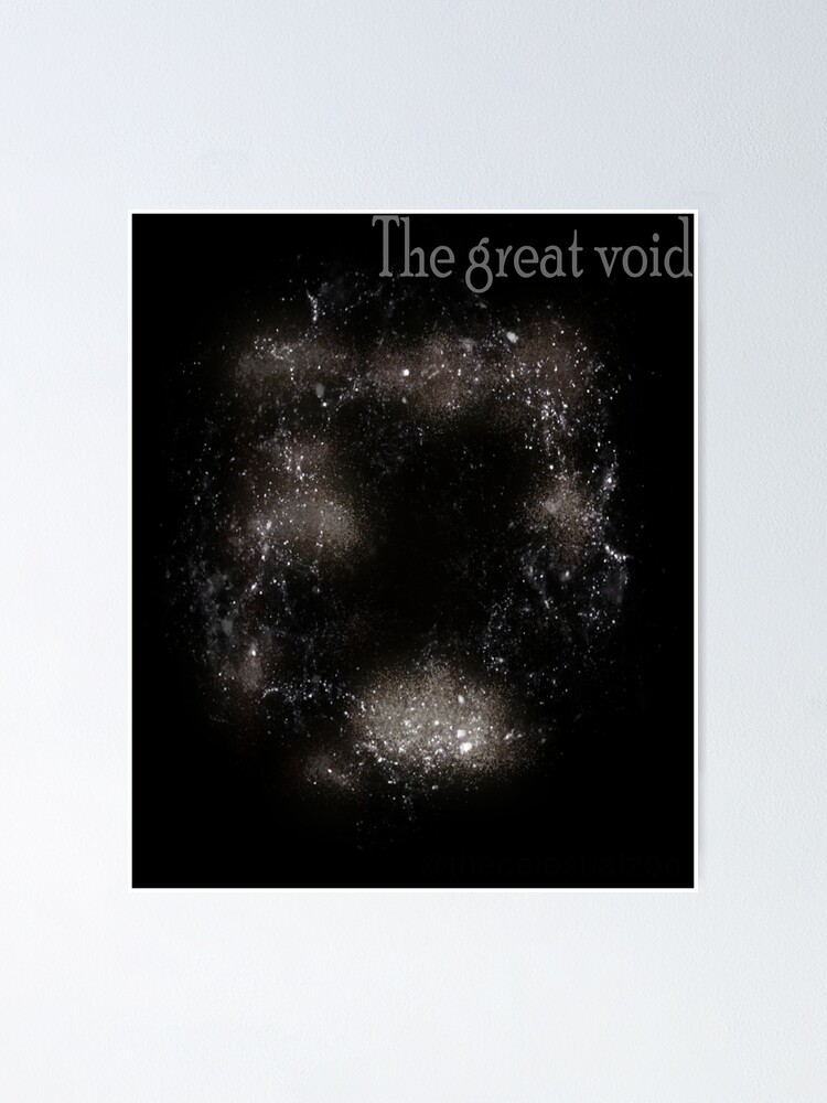 "The great void" Poster for Sale by DRJProds-Merch | Redbubble