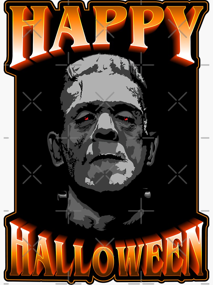 "Hideous Person Terrifying Happy Halloween Frankenstein Classic Music ...