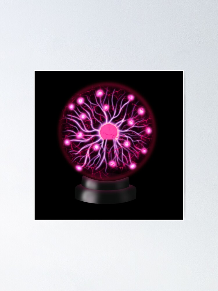 "Magic plasma ball" Poster for Sale by PMDesigns222 | Redbubble