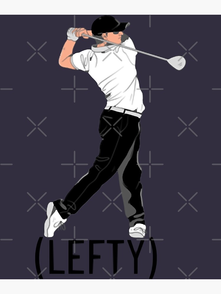 "Funny phil mickelson lefty Men" Poster for Sale by ConnyWiesner ...