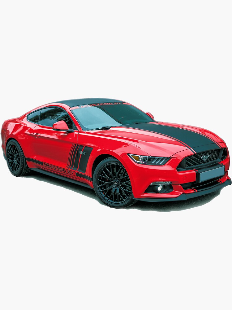 "Ford Mustang" Sticker for Sale by sdotterman | Redbubble