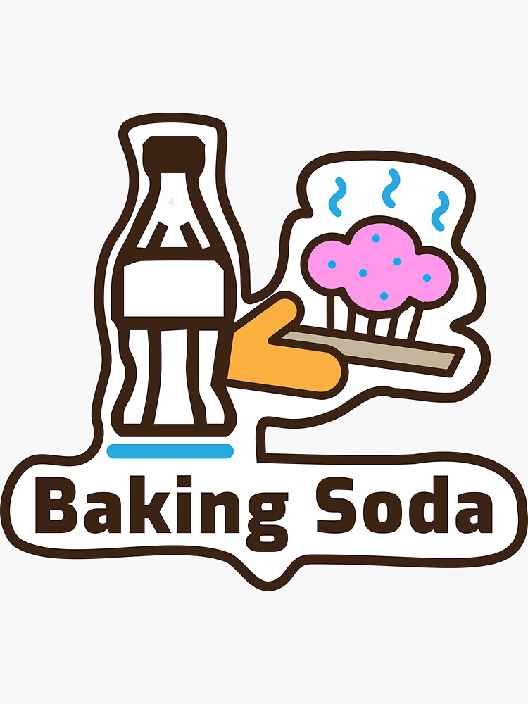 "Baking Soda - Bottle" Sticker for Sale by StatiKVerse | Redbubble