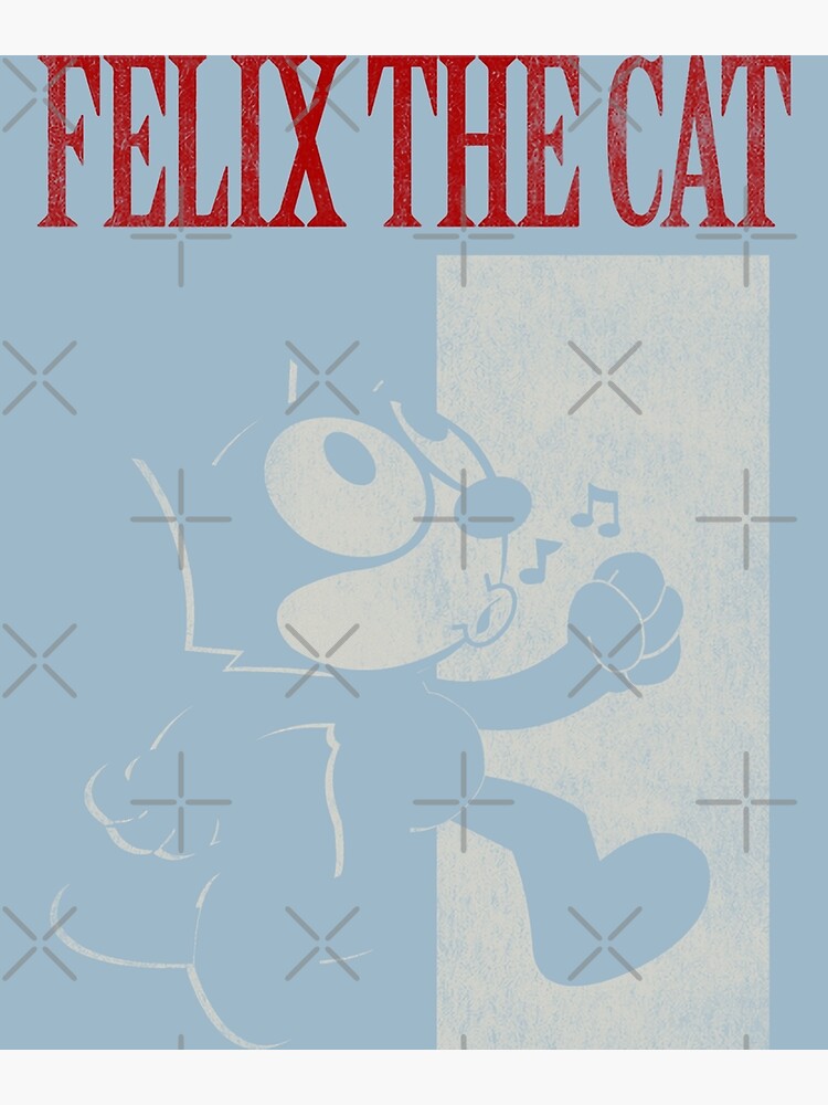 "April Maze Into Space Poster Felix The Cat Gifts Music Fans" Poster ...