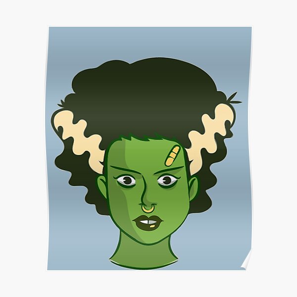"Hideous Person Terrifying Hipster Bride Of Frankenstein Classic Fans ...