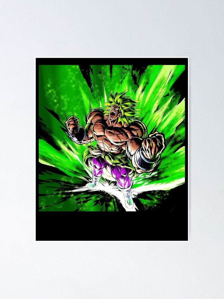 "Broly " Poster for Sale by Jesus1081 | Redbubble
