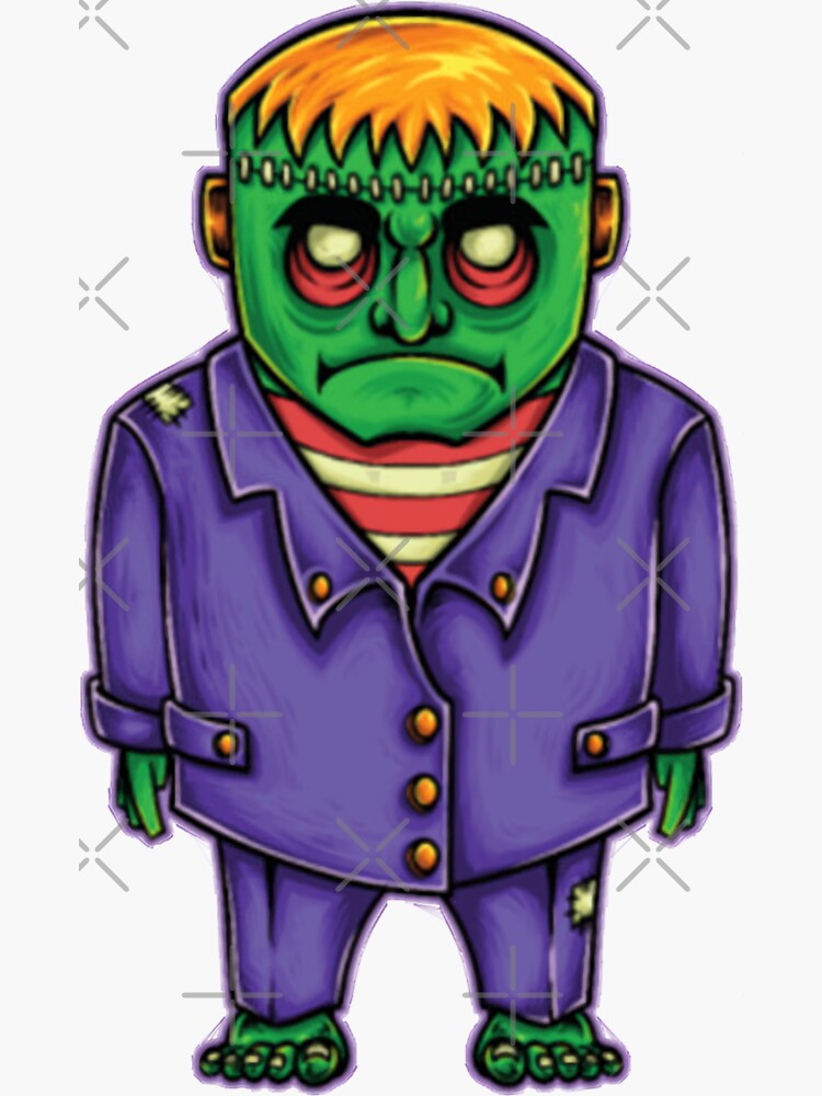 "Hideous Person Terrifying Horror Halloween Frankenstein Monster Creepy ...