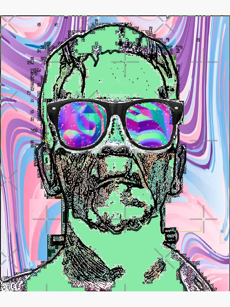 "Hideous Person Terrifying Horror Monster Frankenstein With Cool ...