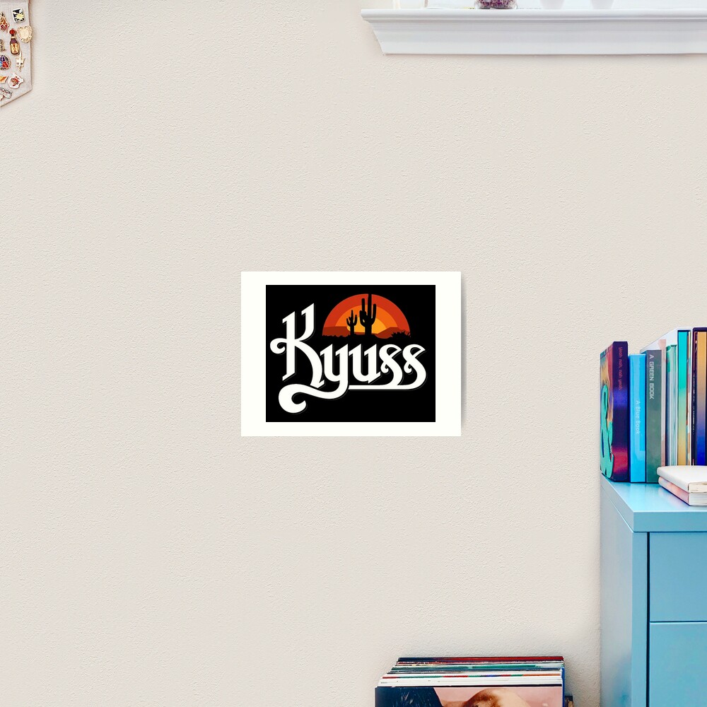 "kyuss logo black" Art Print by masiman857774 | Redbubble