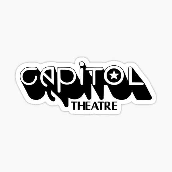 Capitol Theatre Sticker For Sale By Ererry Redbubble