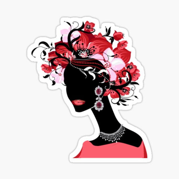 "IM THAT GIRL CHOCOLATEY PINK" Sticker for Sale by QWEENFIESTY | Redbubble