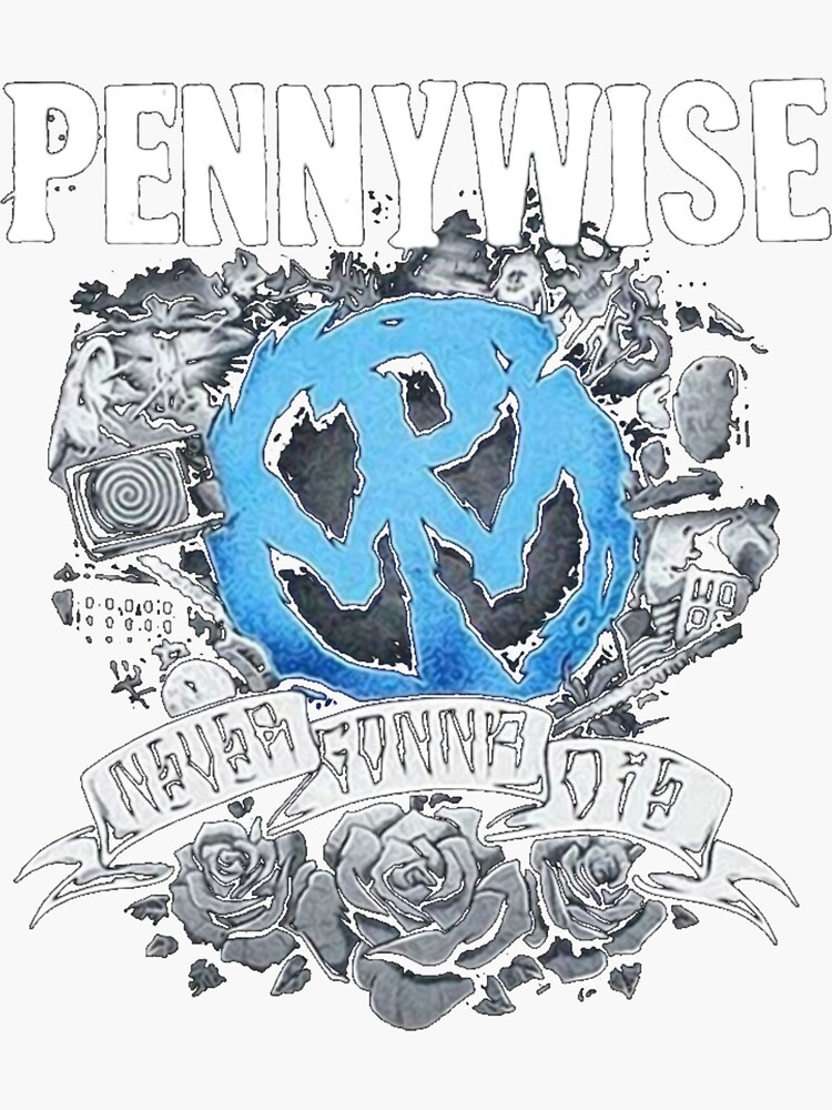 "PENNYWISE - BAND" Sticker for Sale by KevinHauc | Redbubble