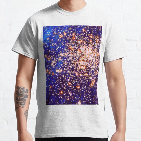 "16-Bit Pixel Art Galaxy NGC 1850 Vibrant Blue Version by Ancient ...