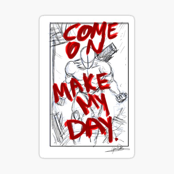 "Mens My Favorite Western Urban Cowboy Movie Funny Fans" Sticker for ...