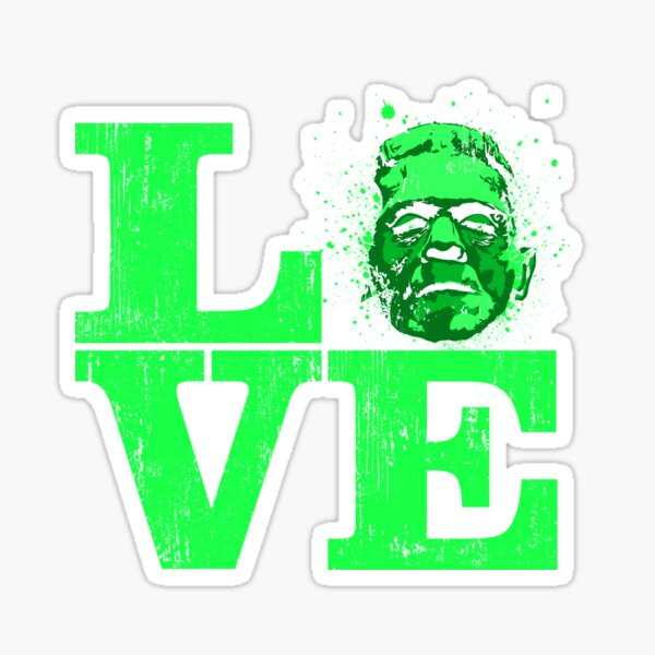 "Hideous Person Terrifying Love Halloween Frankenstein Creepy Monster ...