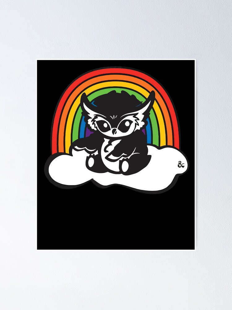 "Mtg Merch Pride 2022 D&d Owlbear Shirt" Poster for Sale by ...