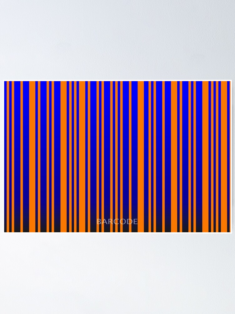 "Bar code." Poster for Sale by moths-minor | Redbubble