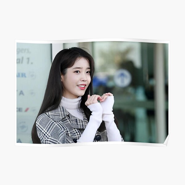 "IU" Poster for Sale by OtakuPH | Redbubble