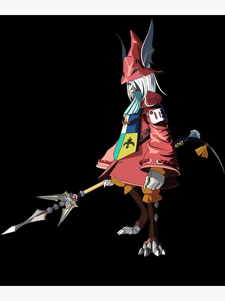 Freya Crescent Final Fantasy Ix Classic Poster For Sale By Roemenrehders Redbubble