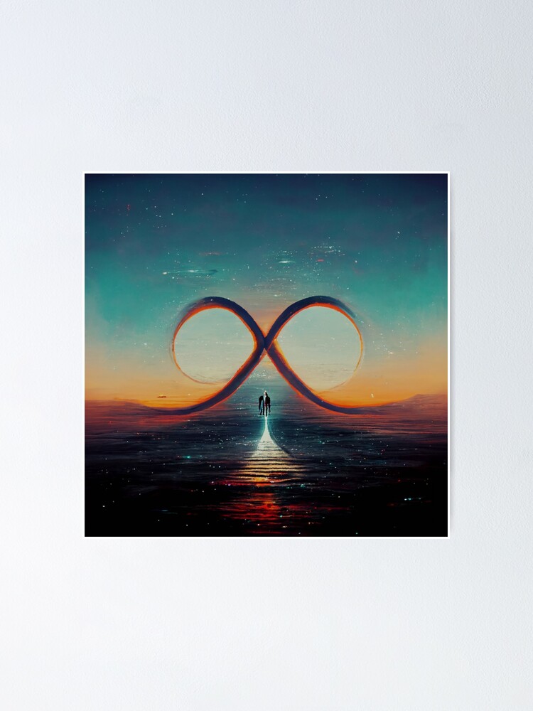 "To infinity..." Poster for Sale by MrFish-Designs | Redbubble