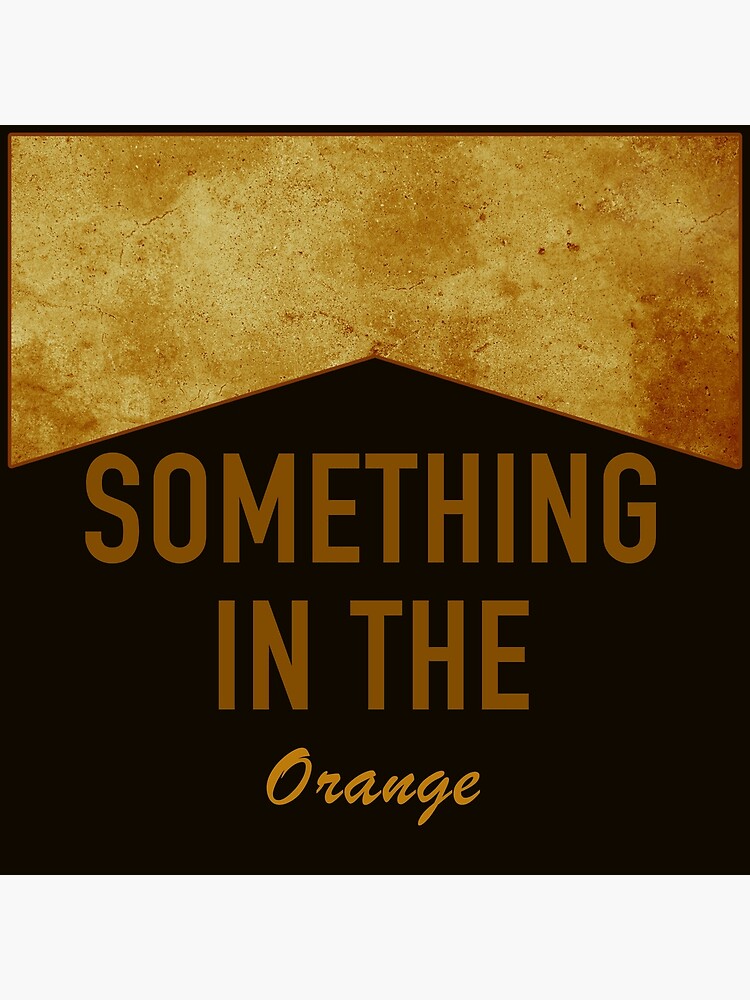 "zach bryan something in the orange" Poster for Sale by Anuradha84 | Redbubble