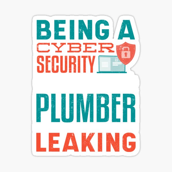 "Cyber Security Professional Expert Ethical Hacker Joke" Sticker for ...