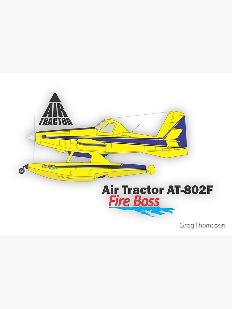 "Air Tractor AT802F Fire Boss" Poster for Sale by GregThompson | Redbubble