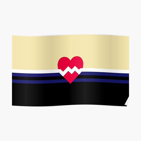 "Kinky in Vanilla Relationship Pride Flag" Poster by porcupride | Redbubble