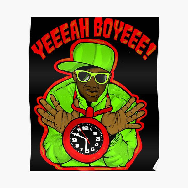 Flava Flav Poster For Sale By Raccoondes Redbubble