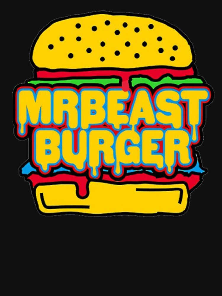 "MrBeast Burger" T-shirt for Sale by johnweiss | Redbubble | youtuber t ...