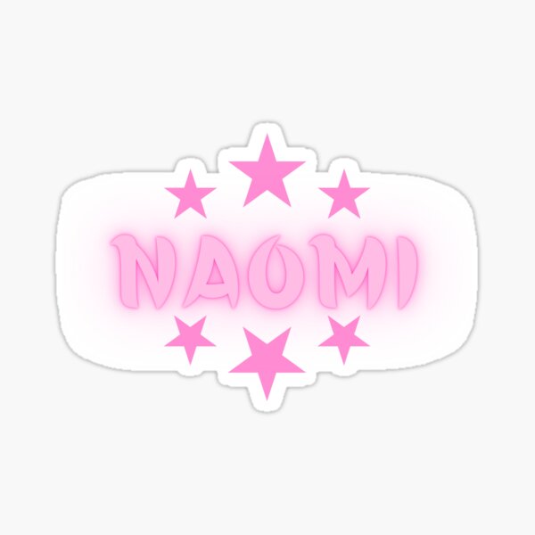 "Lovely Girl Named Naomi" Sticker for Sale by PatternsUp | Redbubble