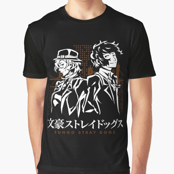"BSD Bungo Stray Dogs - Chuuya and Dazai" T-shirt for Sale by ...
