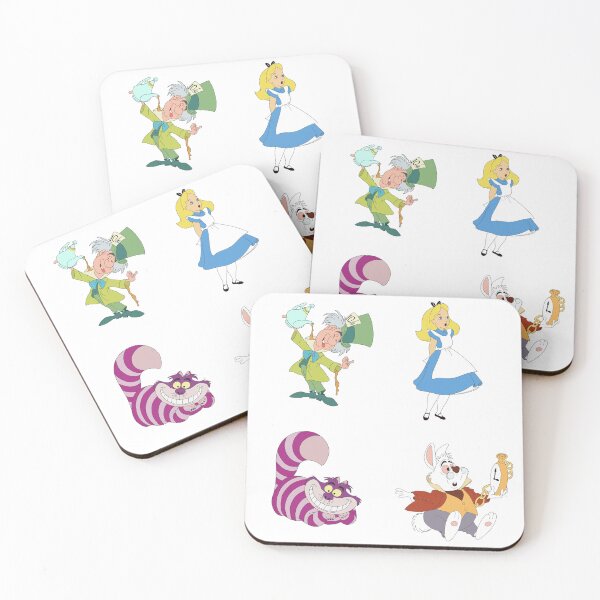 Alice In Wonderland Disney Coasters for Sale | Redbubble