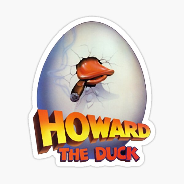 "Howard The Duck" Sticker for Sale by Ansdale | Redbubble