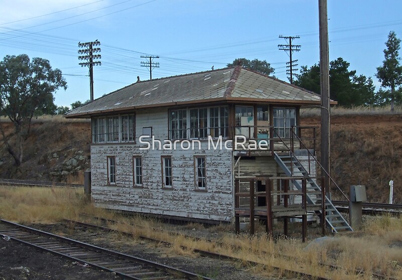 "Old Railway Signal Box - Demondrille NSW" by SharonD | Redbubble